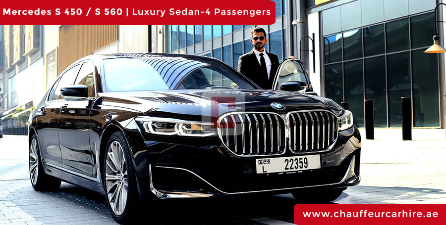 Mercedes S Class Chauffeur Car Hire Dubai - Rent a Car With Driver